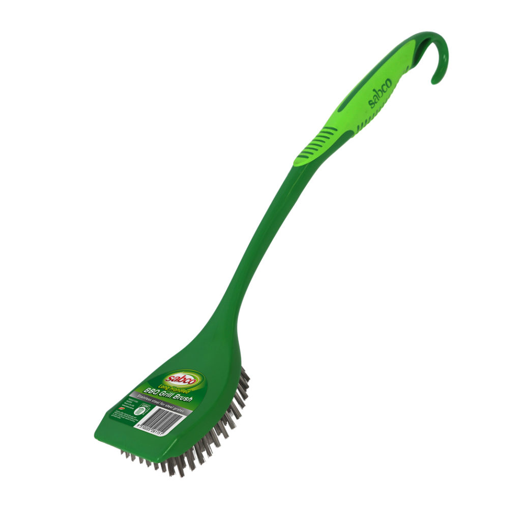 Buy Long Handled Stainless Steel Grill BBQ Cleaning Brush - Sabco