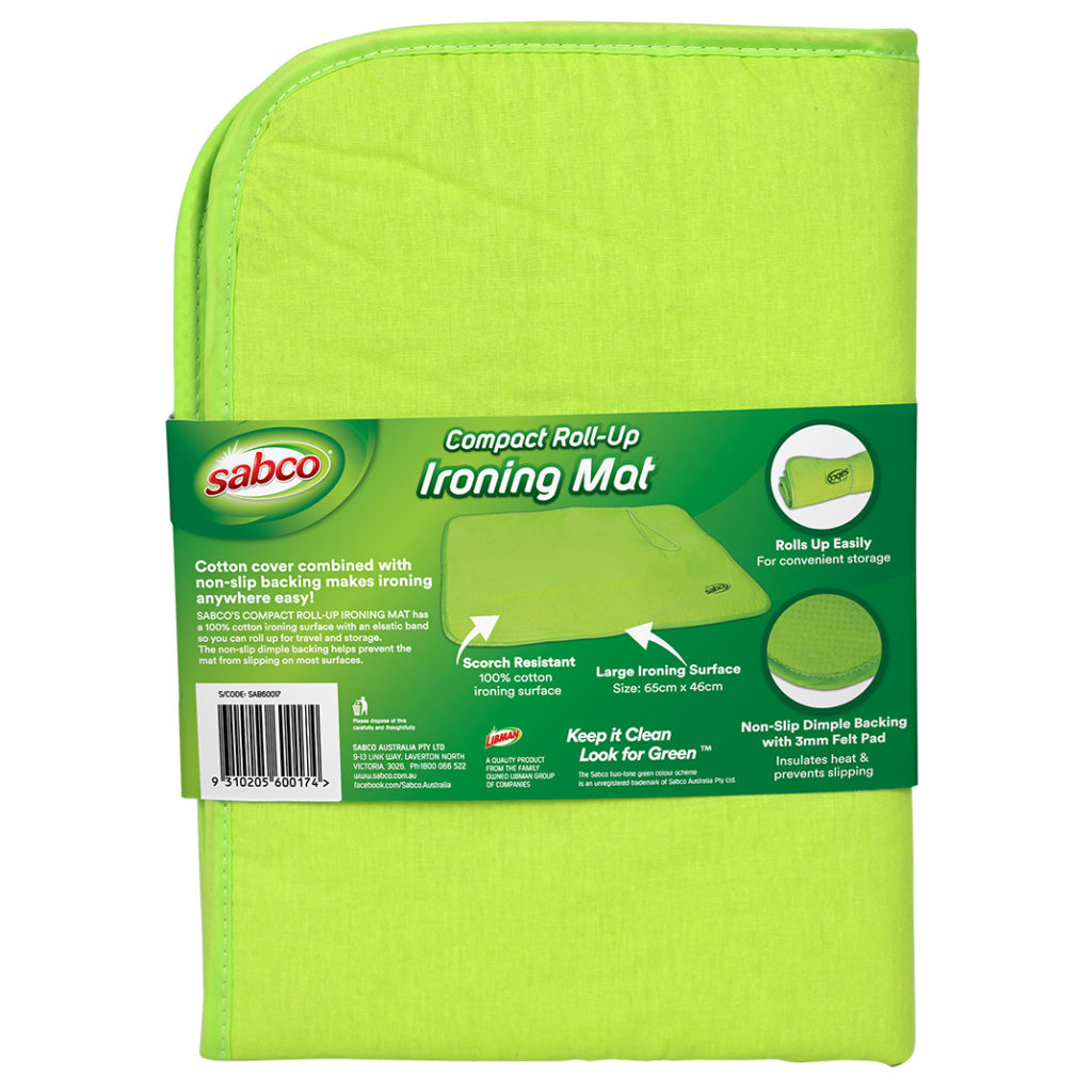 Buy Portable, Compact Roll-Up Ironing Mat - Sabco