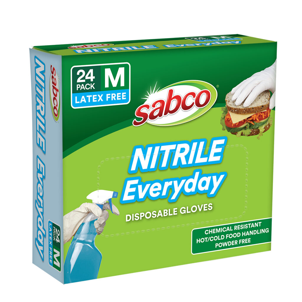 Nitrile Everyday Gloves 24PK - Sabco