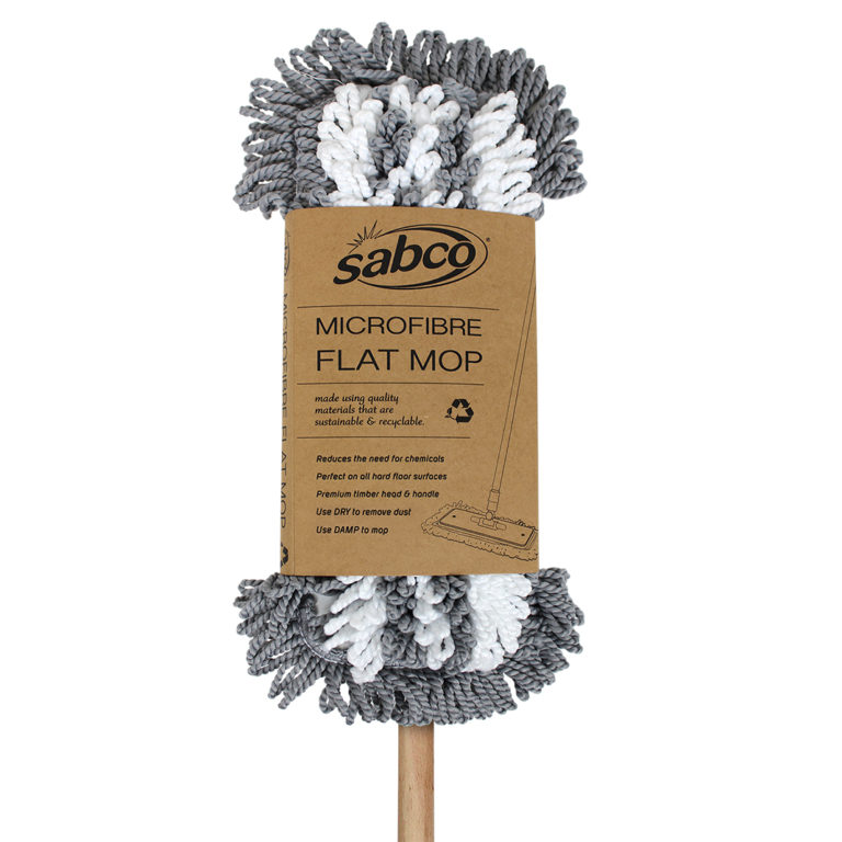 Buy Microfibre Flat Floor Mops - Sabco